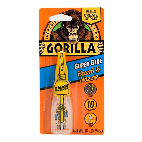 Gorilla Glue .35oz Super Glue With Brush & Nozzle : Target