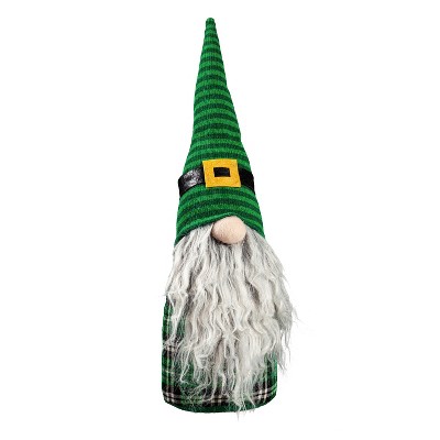 Evergreen Plush St. Patrick's Day Gnome Table Decor : Target