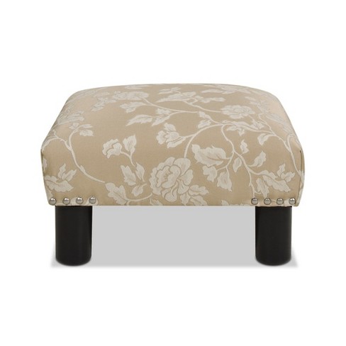Jennifer Taylor Home Jules 16" Square Accent Footstool Ottoman : Target