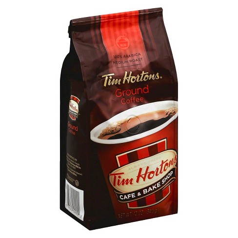 Tim Hortons Medium Roast Ground Coffee - 12oz : Target