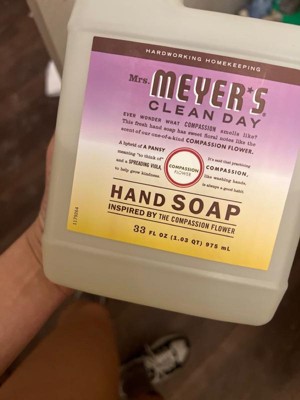 Mrs. Meyer's Clean Day Hand Soap - Compassion Flower - 12.5 Fl Oz : Target