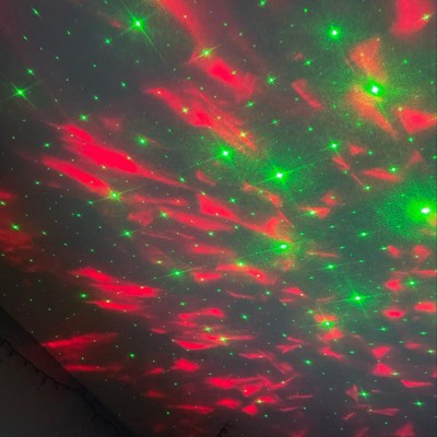 Led Galaxy Projector Laser Star Lights With Remote Black - West & Arrow ...