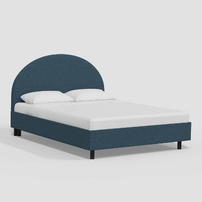 Full Adaline Bed In Textured Linen Zuma Navy - Threshold™ : Target