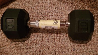 Hex Dumbbell 40lbs Black - All In Motion™ : Target