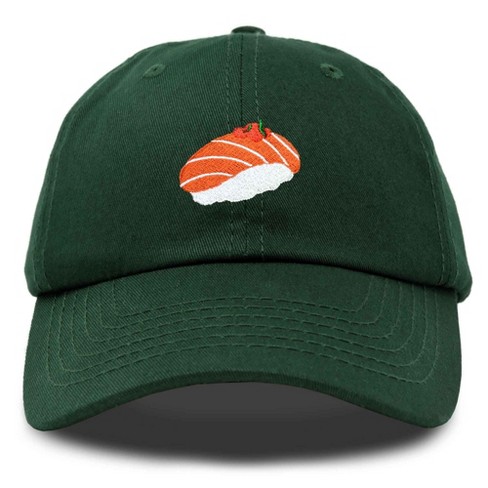 Dalix Salmon Nigiri Embroidered Sushi Cotton Dad Hat Baseball Cap ...
