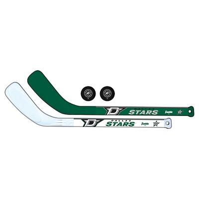 Franklin Sports Nhl Dallas Stars Mini Player Stick Set : Target