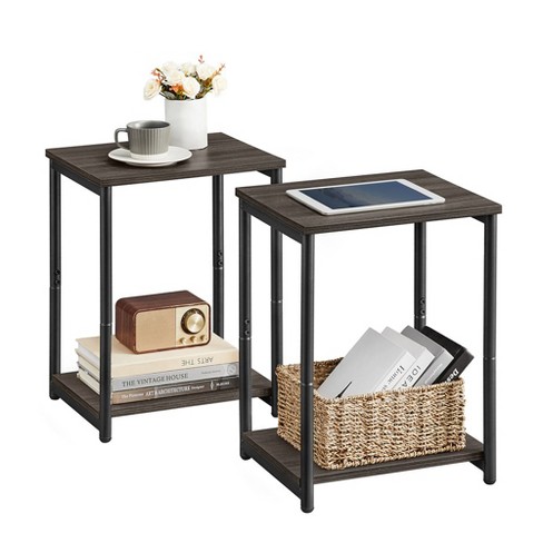 Vasagle Side Tables Set Of 2, Small End Table, Nightstand For Living ...