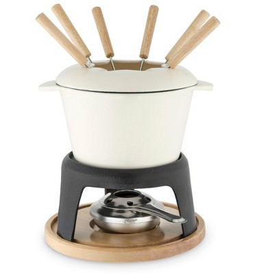 Zwilling 8-in Fondue Pot Set With 6 Forks, For Chocolate, Caramel ...