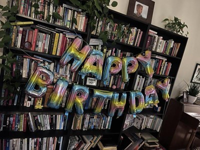 16ct Happy Birthday Pastel Rainbow Balloons - Spritz™ : Target