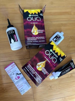 Garnier Olia Oil Powered Permanent Hair Color - Intense Red 6.65 - 1 Fl ...