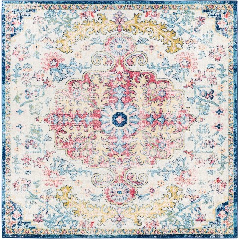 Hauteloom Square Area Rug 7'10" Aqua : Target