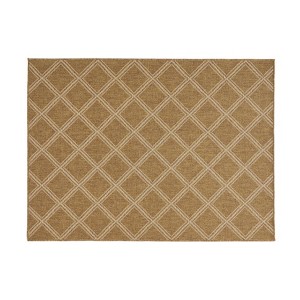 Gdfstudio Althoff 5'3" X 7' Indoor/outdoor Diamond Pattern Area Rug ...