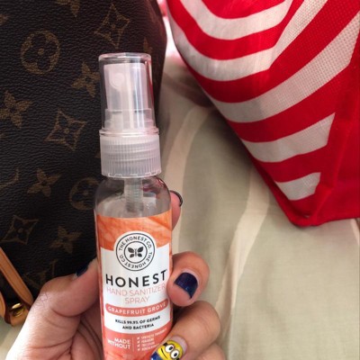 The Honest Company Hand Sanitizer Spray - Grapefruit Grove - 2 Fl Oz ...