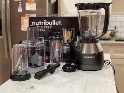 Nutribullet 64oz Triple Prep System Blender And Food Processor: 1500w, 3 Speeds, Bpa-free ...