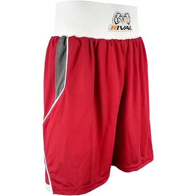 Rival Boxing Amateur Competition Boxing Trunks - Red : Target