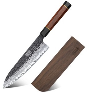 HOSHANHO 8" Japanese Gyuto Chef Knife Hand Forged with Magnetic Sheath ...