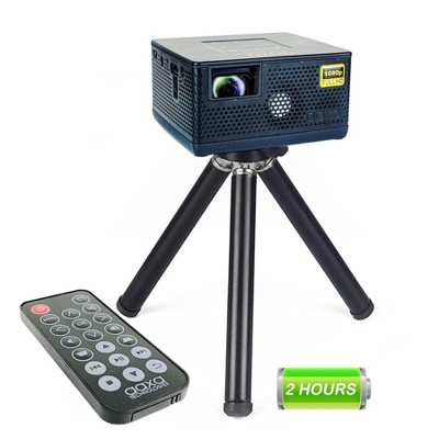 Aaxa P6x Portable Business/home Theater Projector, 4 Hour Battery ...