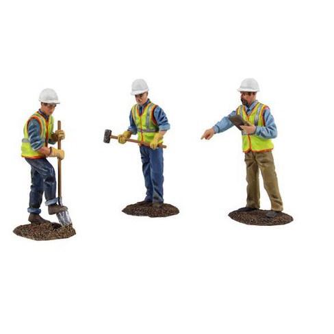 Diecast Metal Construction Figures 3pc Set #2 1/50 By First Gear : Target