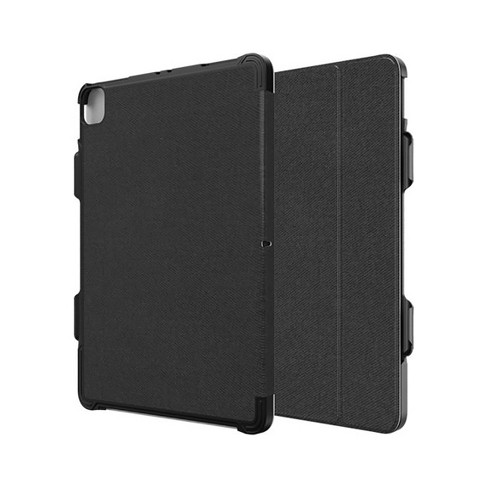 Verizon Folio Case Tempered Glass Screen Protector For Ipad Pro 12.9 2020 4th Gen Black Target