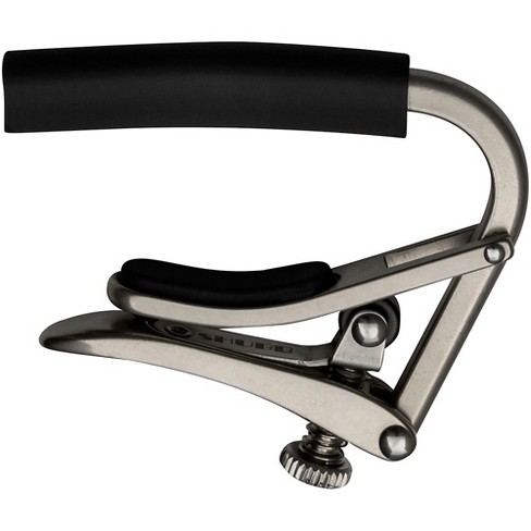 Shubb Standard Series C4n Capo For 7.25" Radius Fretboard Guitar Brushed Nickel Finish : Target