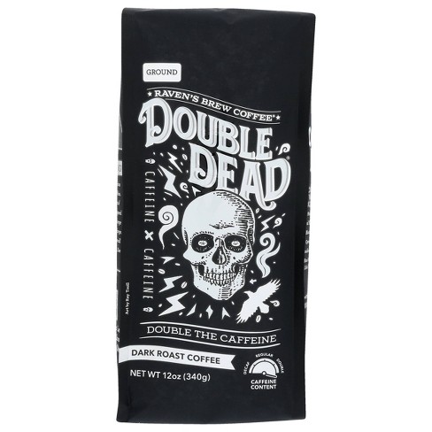 Raven's Brew Double Dead Ground Coffee - 12oz : Target