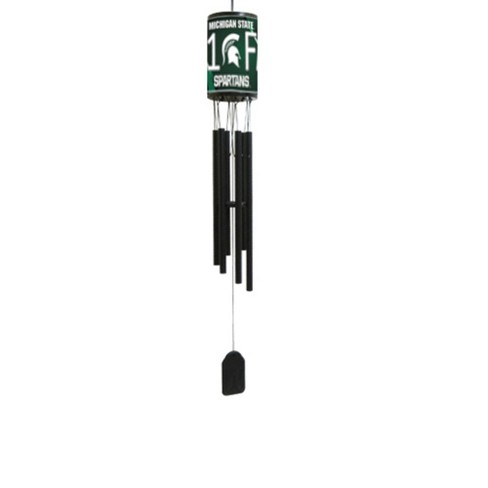 Ncaa Wind Chime, #1 Fan With Team Logo - Michigan State Spartans : Target