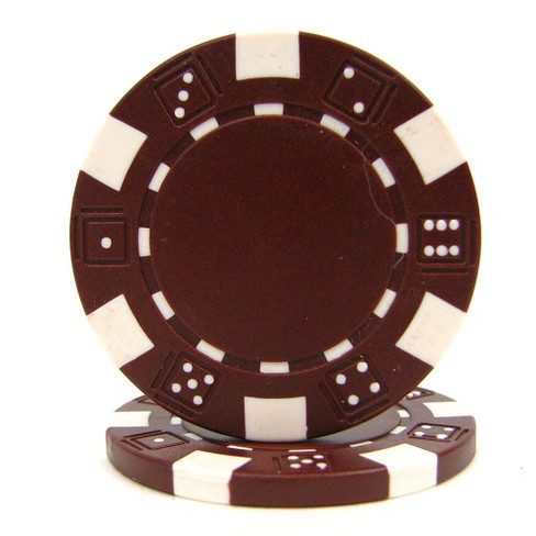 Poker Chips – 100-piece Set Of 11.5-gram Blackjack Chips With Dice ...