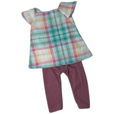 Doll Clothes Superstore Size 12 Matching Girl And Doll Blue Pattern ...