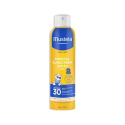 Mustela Fragrance Free Mineral Baby Sunscreen Lotion Spf 50 - 3.38 Fl ...