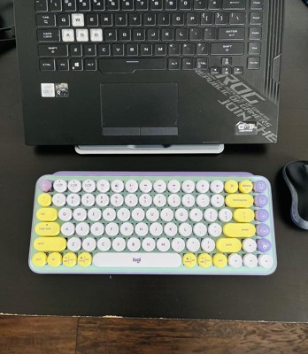 Logitech Pop Keys Wireless Mechanical Keyboard With Emoji Keys : Target