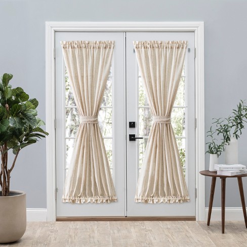 Ricardo Shannon Door Panel W/tie Back 52x36 Natural : Target