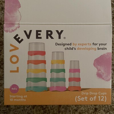 Lovevery Drip Drop Cups - 12pc : Target