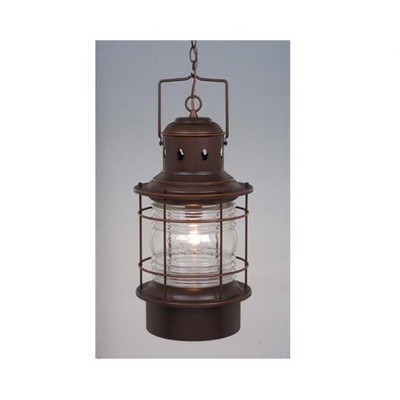 Vaxcel Hyannis 1 - Light Pendant In Burnished Bronze : Target