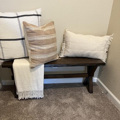 Mandeville Dining Bench Brown - Buylateral : Target
