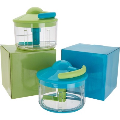 Kuhn Rikon Set Of 2 16oz Pull Chops With Gift Boxes Refurbished Green ...