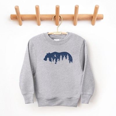 The Juniper Shop Bear Trees Youth Graphic Sweatshirt - Xl - Heather ...