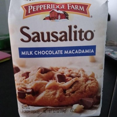 Pepperidge Farm Sausalito Crispy Milk Chocolate Macadamia Cookies - 7 ...