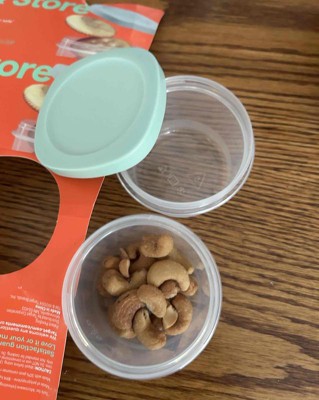 Twist & Store Round Food Storage Containers - 4 Fl Oz/6ct - Up&up™ : Target