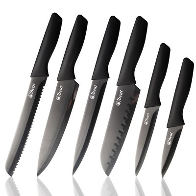 7 Piece Kitchen Knife Set Stainless Steel Rust Proof - Lux Decor ...
