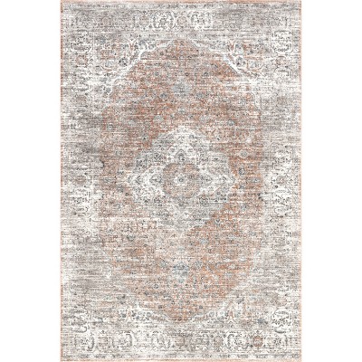 Nuloom Harper Faded Geometric Bohemian Area Rug : Target