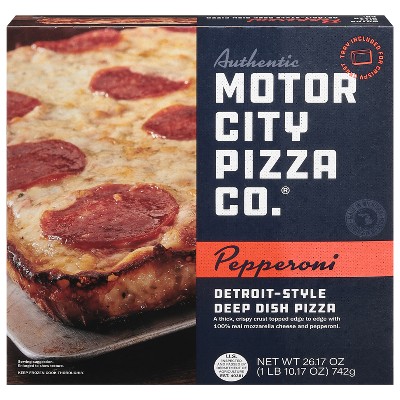 Motor City Frozen Pepperoni Pizza - 26.17oz : Target