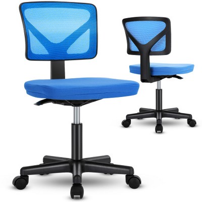 Xiyuyeu Armless Desk Chair, Criss Cross Chair, Small Home Office Chair ...