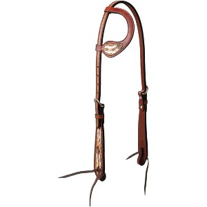 Weaver Leather Coco Feather Sliding Ear Headstall | Hand-Painted : Target