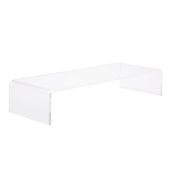 Mind Reader Large Dual Monitor Stand/riser For Computer Screens Black ...