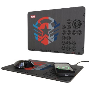 Marvel Avengers Sam Wilson Captain America Sigil 15-Watt Wireless ...