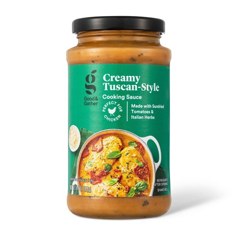 Creamy Tuscan Cooking Sauce - 15oz - Good & Gather™ : Target