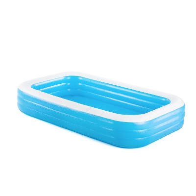 Yaheetech Foldable Pet Swimming Pool For Cats And Dogs Blue, Xxl : Target