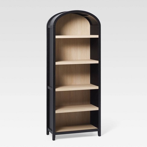 Saracina Home 76" 5 Shelf Arched Bookcase : Target