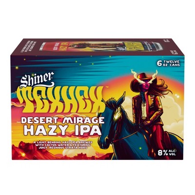 Shiner Tex Hex Desert Mirage Hazy Ipa - 6pk/12 Fl Oz Cans : Target