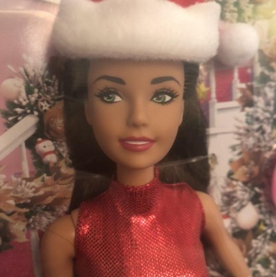 Barbie Santa Doll - Brown Hair : Target